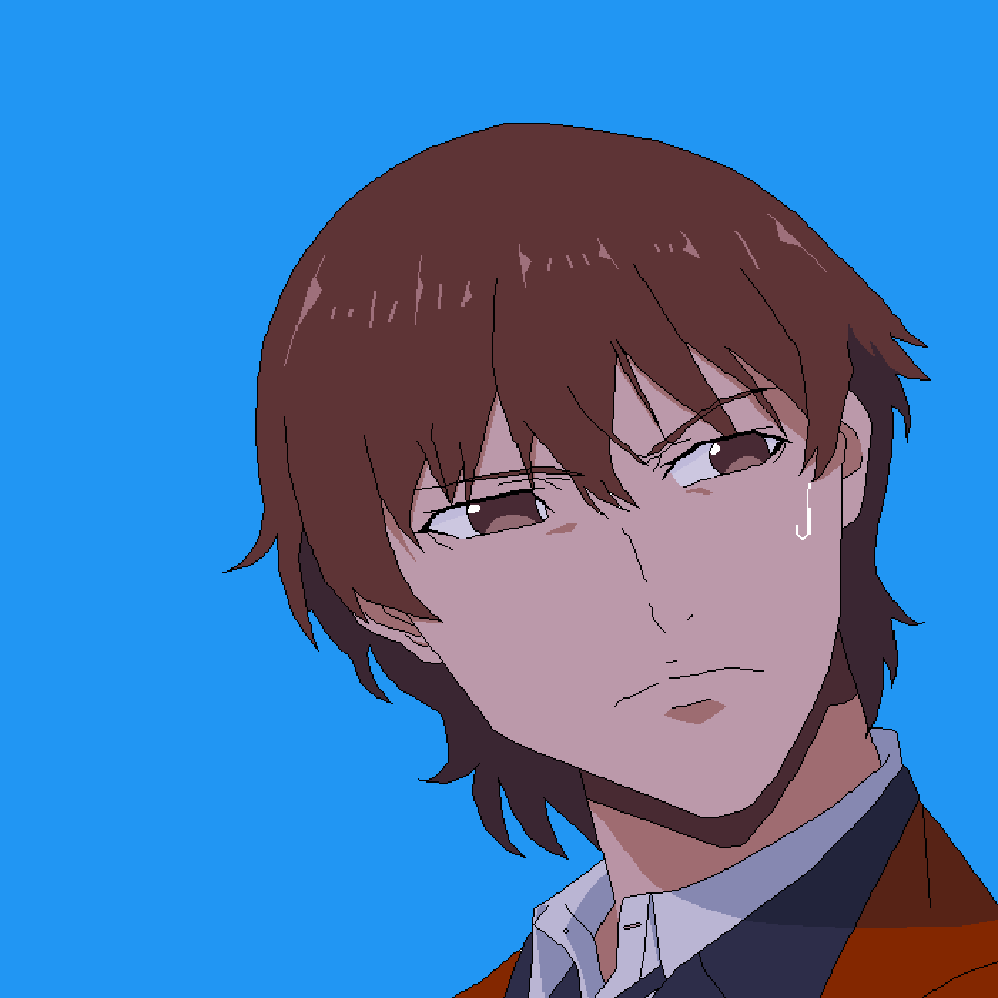 Pixilart - Kakegurui Ryota by Ravon338