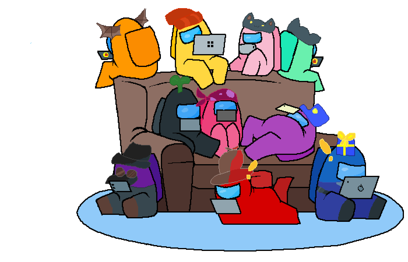 Pixilart - Sus beans by Fairykawiililly