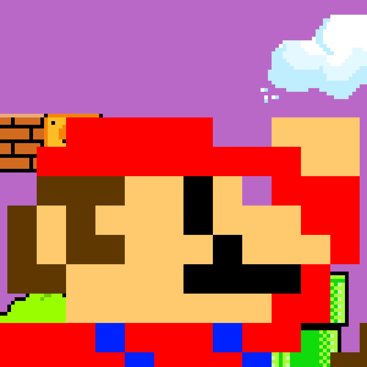 Pixilart - Super Mario Tribute by SonicTheHedgePA