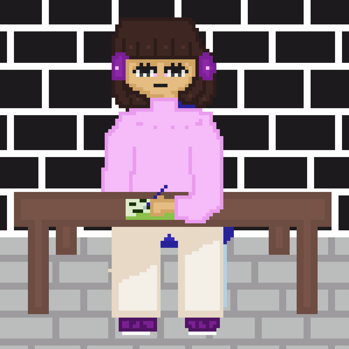 Pixilart - Girl Doing Work GIF by Snowflake1880