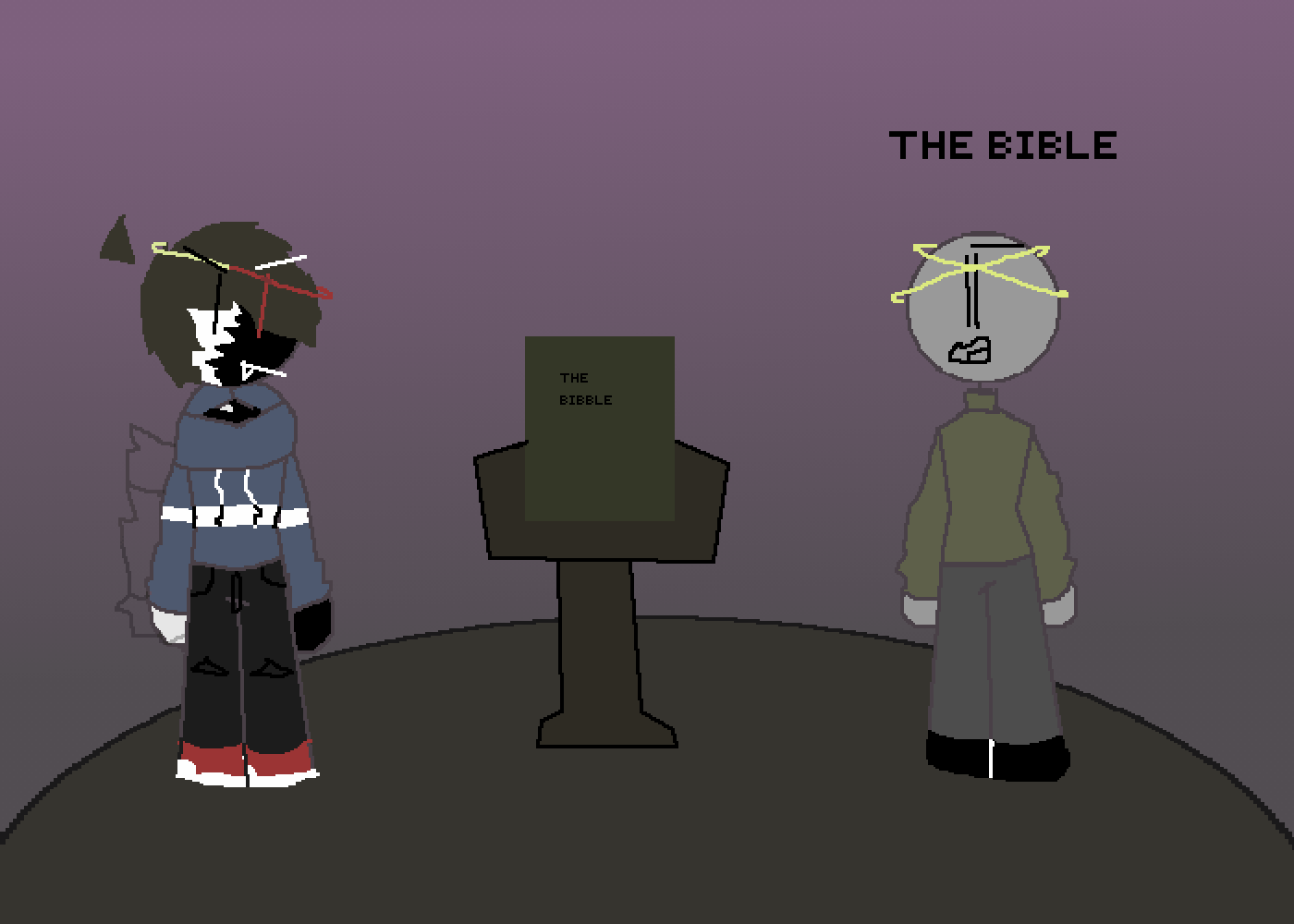 Pixilart - the bibble by B-E-E-P