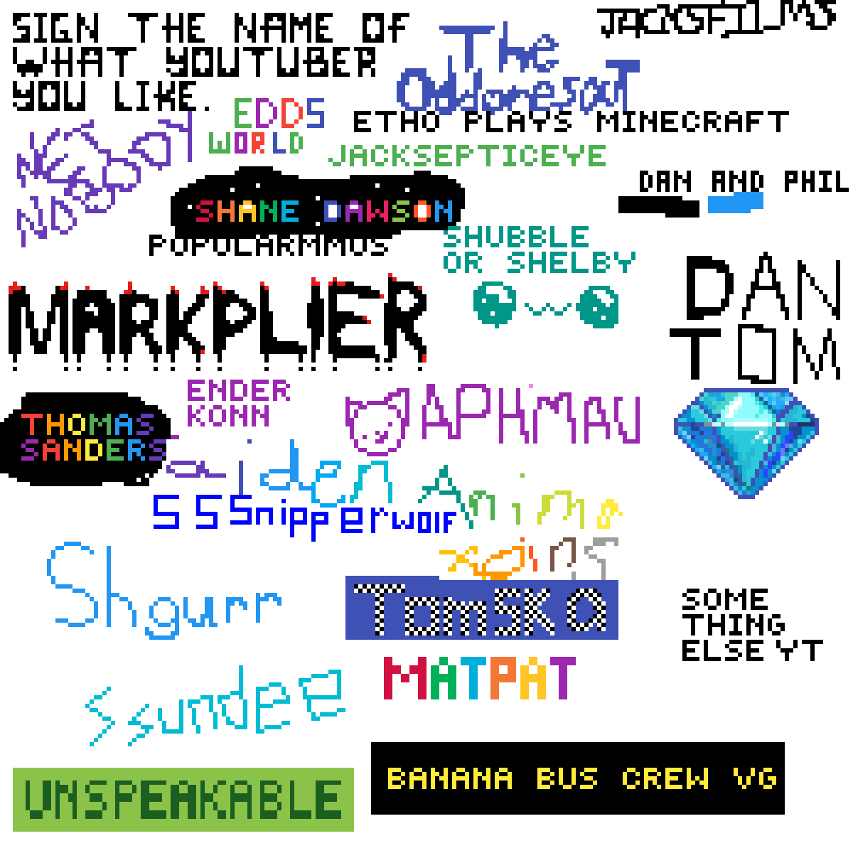 Pixilart - Jacksfilms by shuberpixels