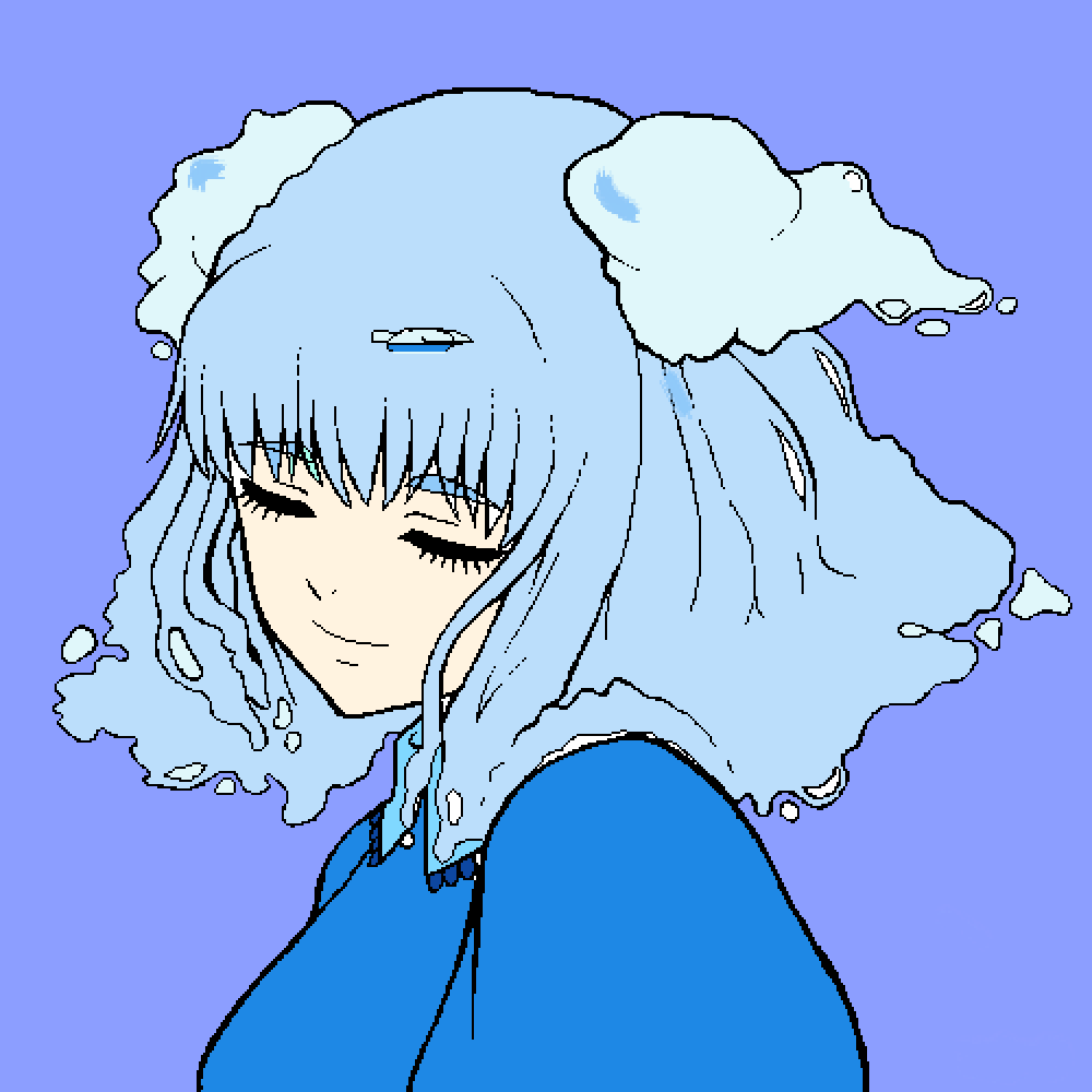Pixilart - cloud girlll by Anime-girl12345