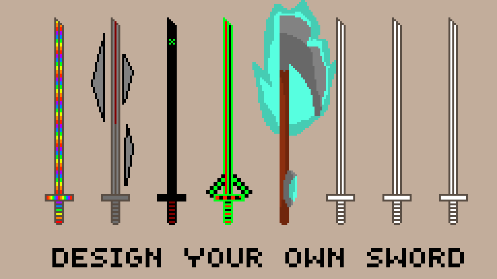 Editing Design your sword collab - Free online pixel art drawing tool ...