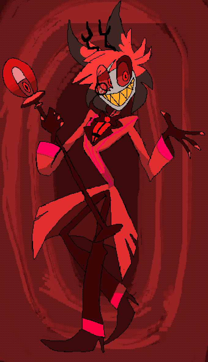 Pixilart - Alastor by DrPixils