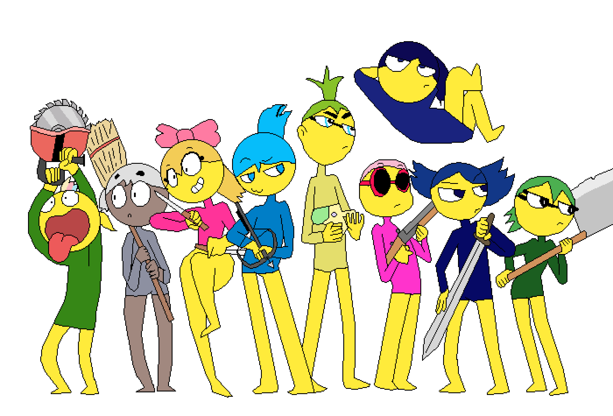 Pixilart - MEET THE KOOPALINGS by Rapptwin09