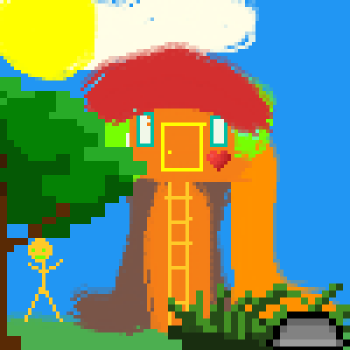 Pixilart - Treehouse by SpringtrapSimpe