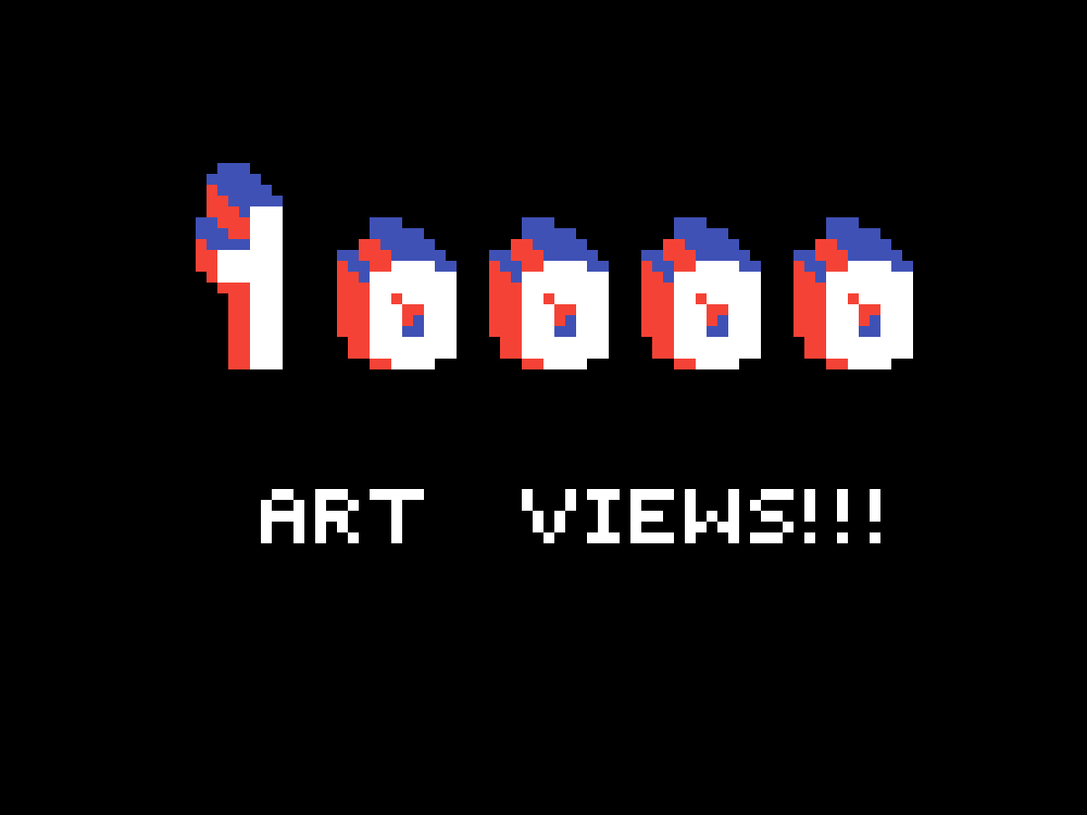 Pixilart - 10000 Art Views by Phoenix101