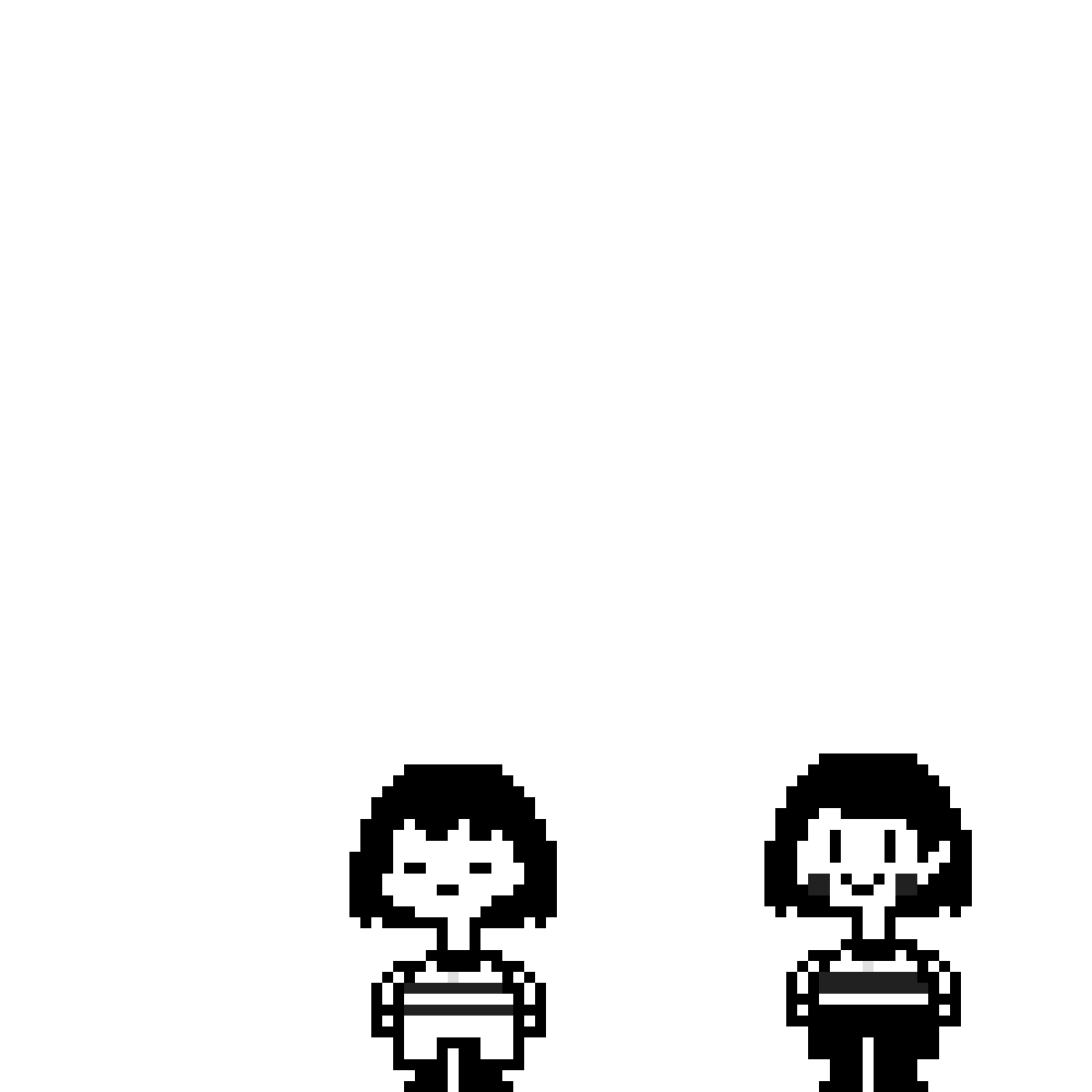 Pixilart - Create your own Frisk, and Chara (updated) by Undertalefanboy