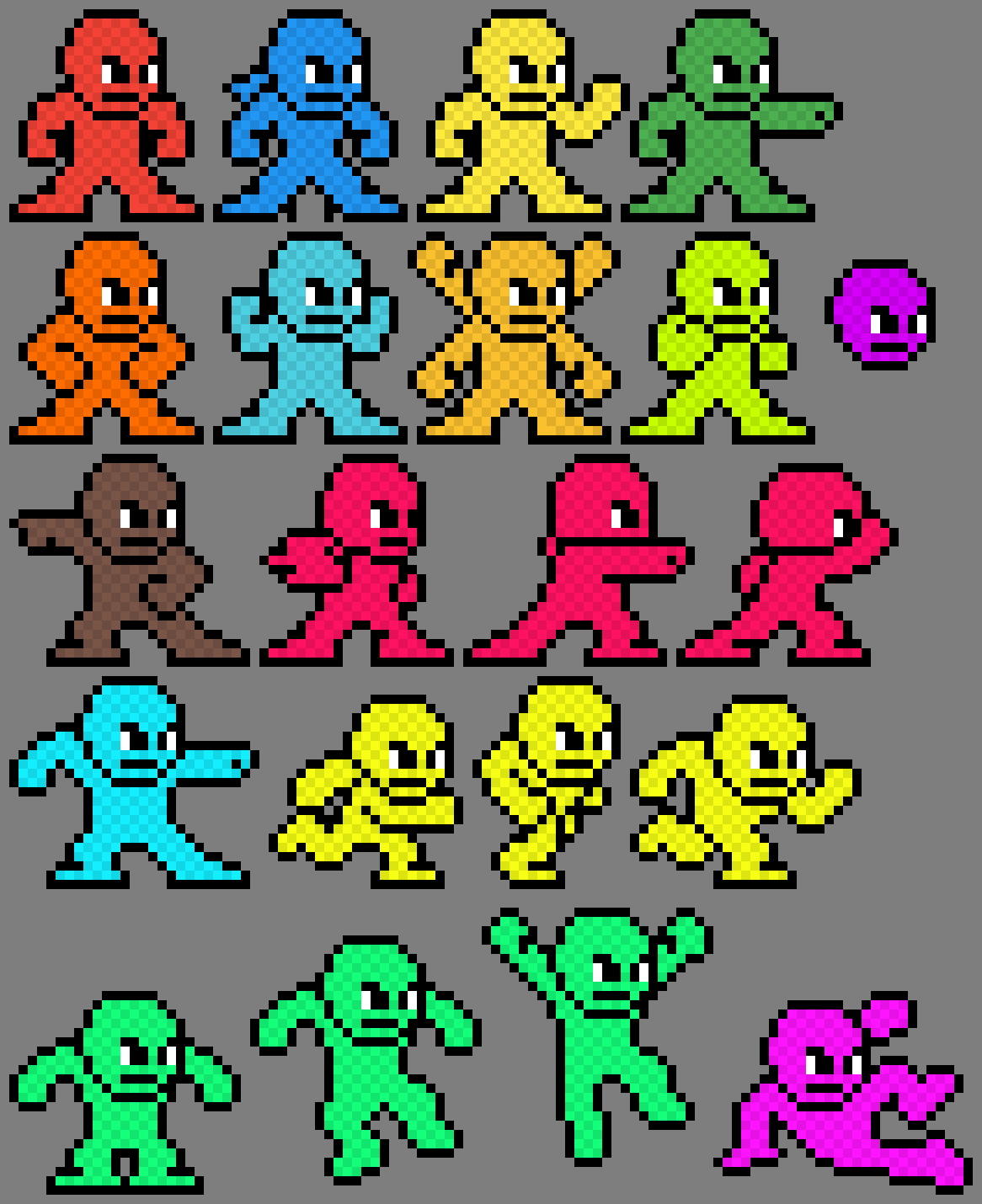 Pixel Sprite Sheet