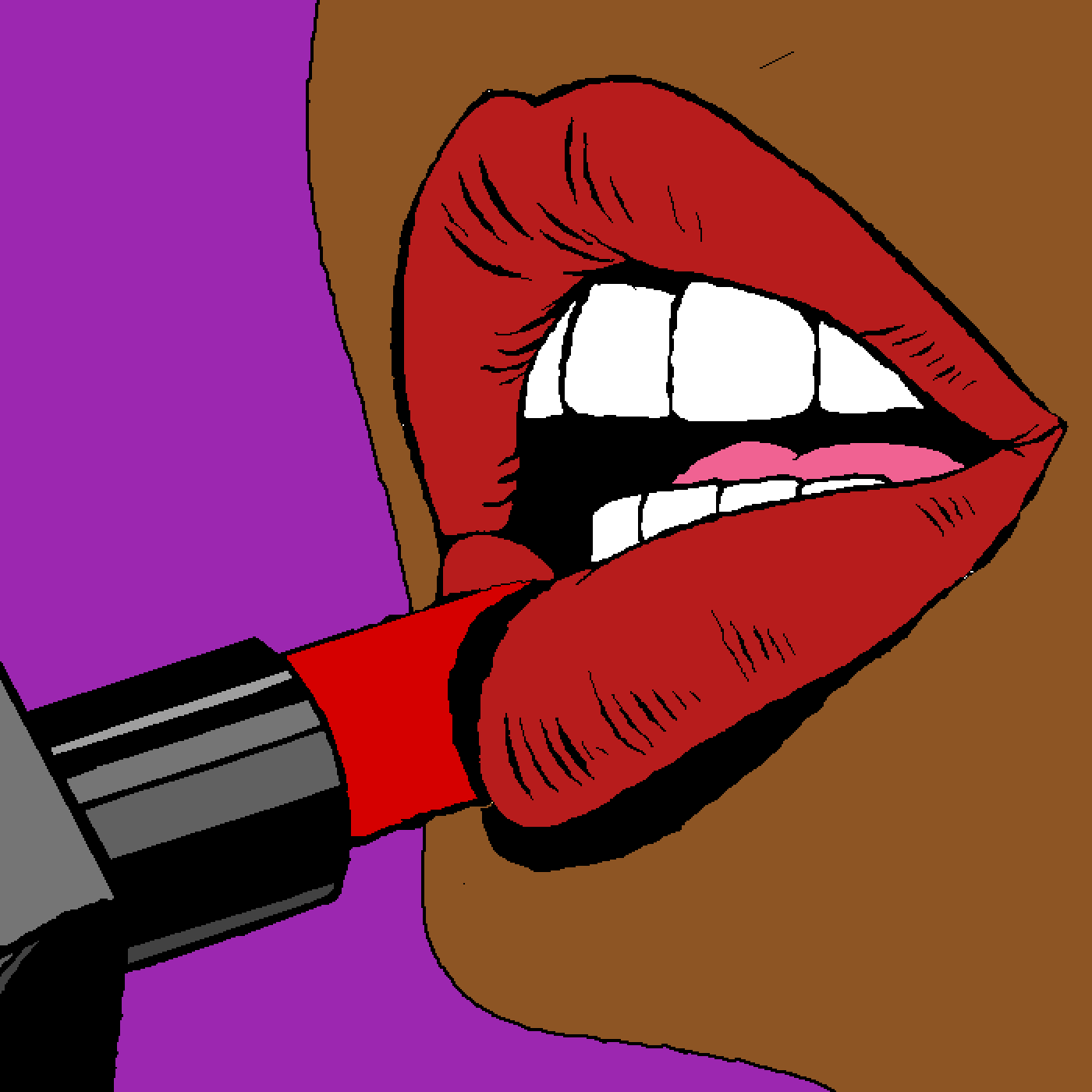 Editing lips - Free online pixel art drawing tool - Pixilart