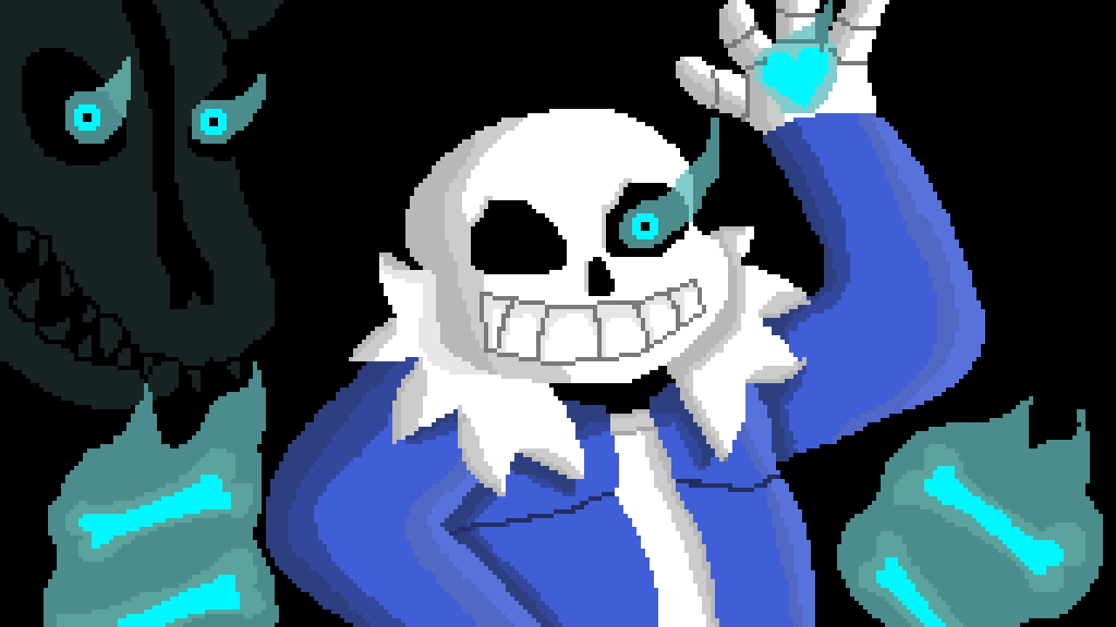 Pixilart - Sans (Undertale) by ShadowDuWolf