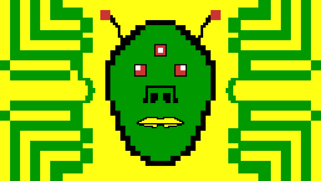 Editing Marvin The Alien - Free online pixel art drawing tool - Pixilart