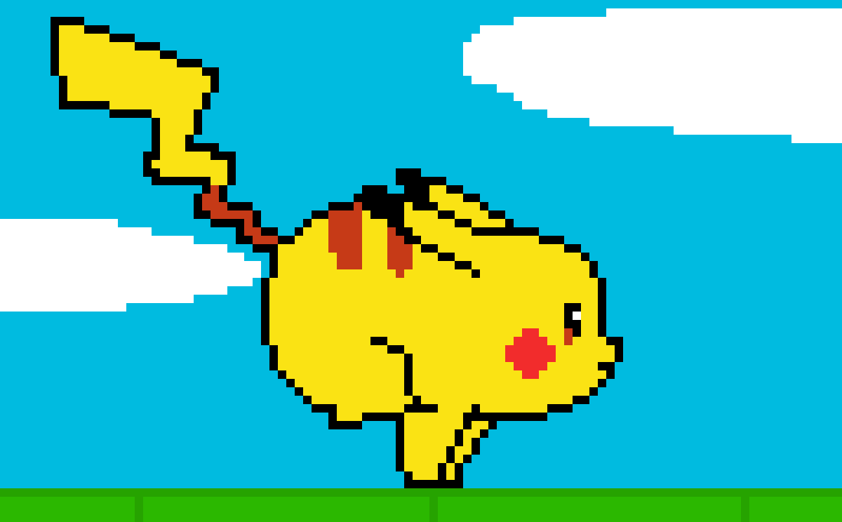 Pixilart - Pikachu Go! by Doggie-Tamer