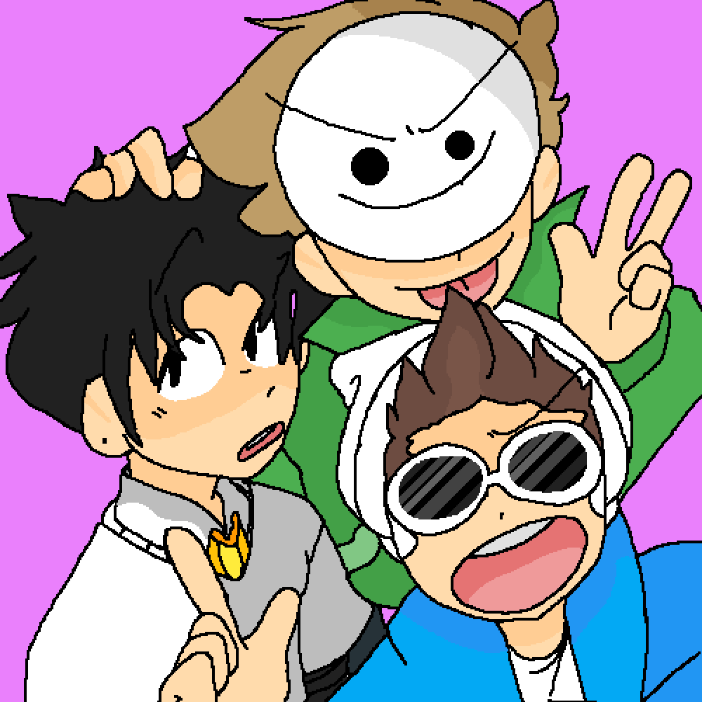 Pixilart - Dream Team Trio by UnicornHeroA