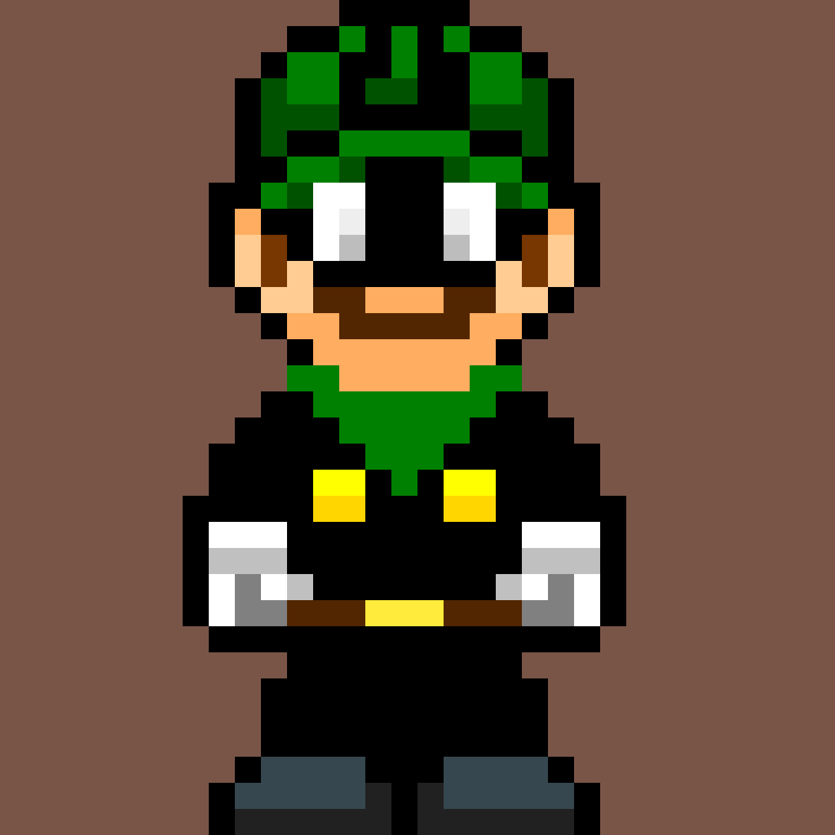 Pixilart - Mr L by The-Fire-Luigi