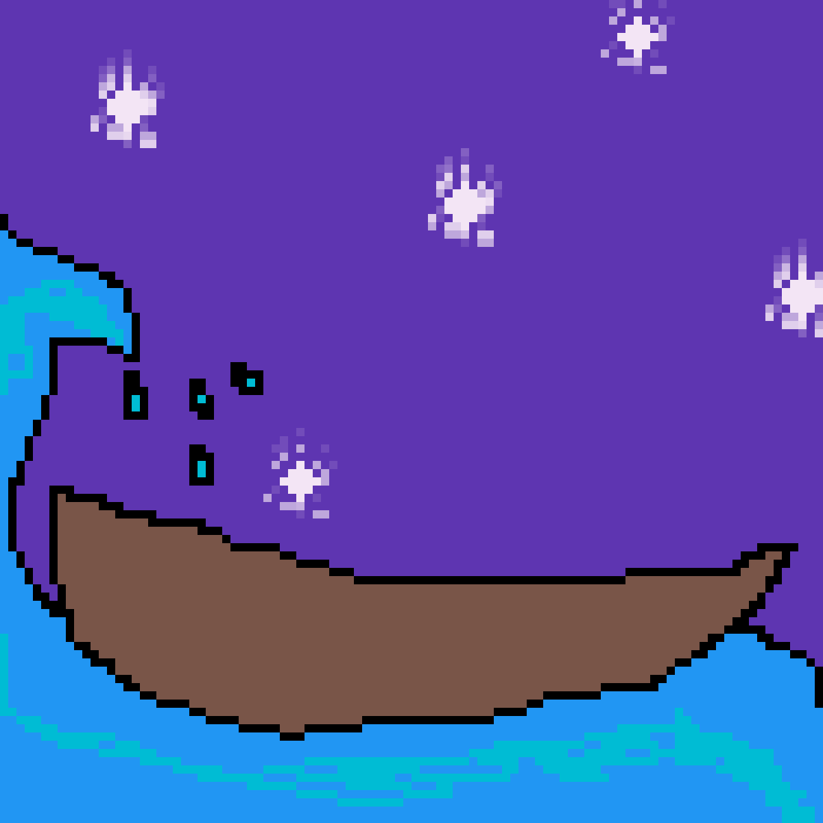 Pixilart - raft by nabtabwastaken