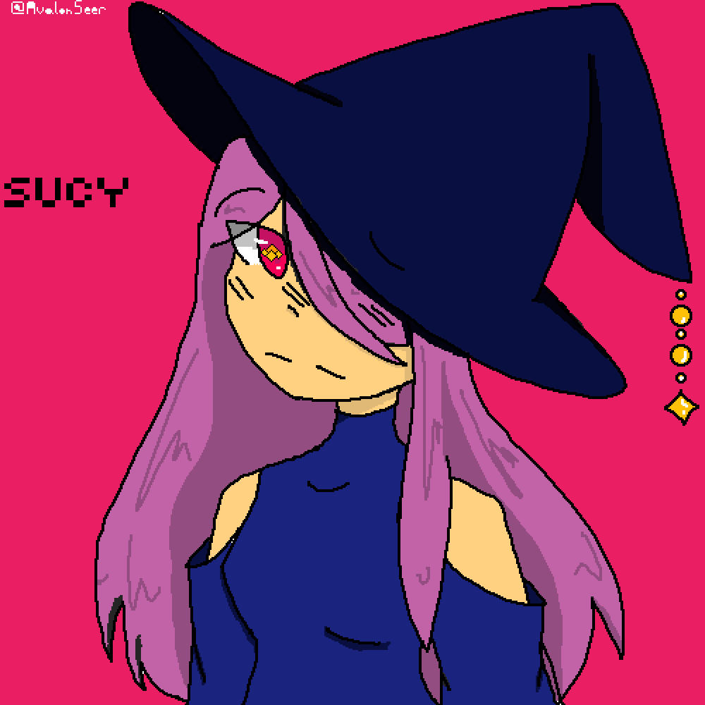 Pixilart - Sucy from little witch ac by Patater