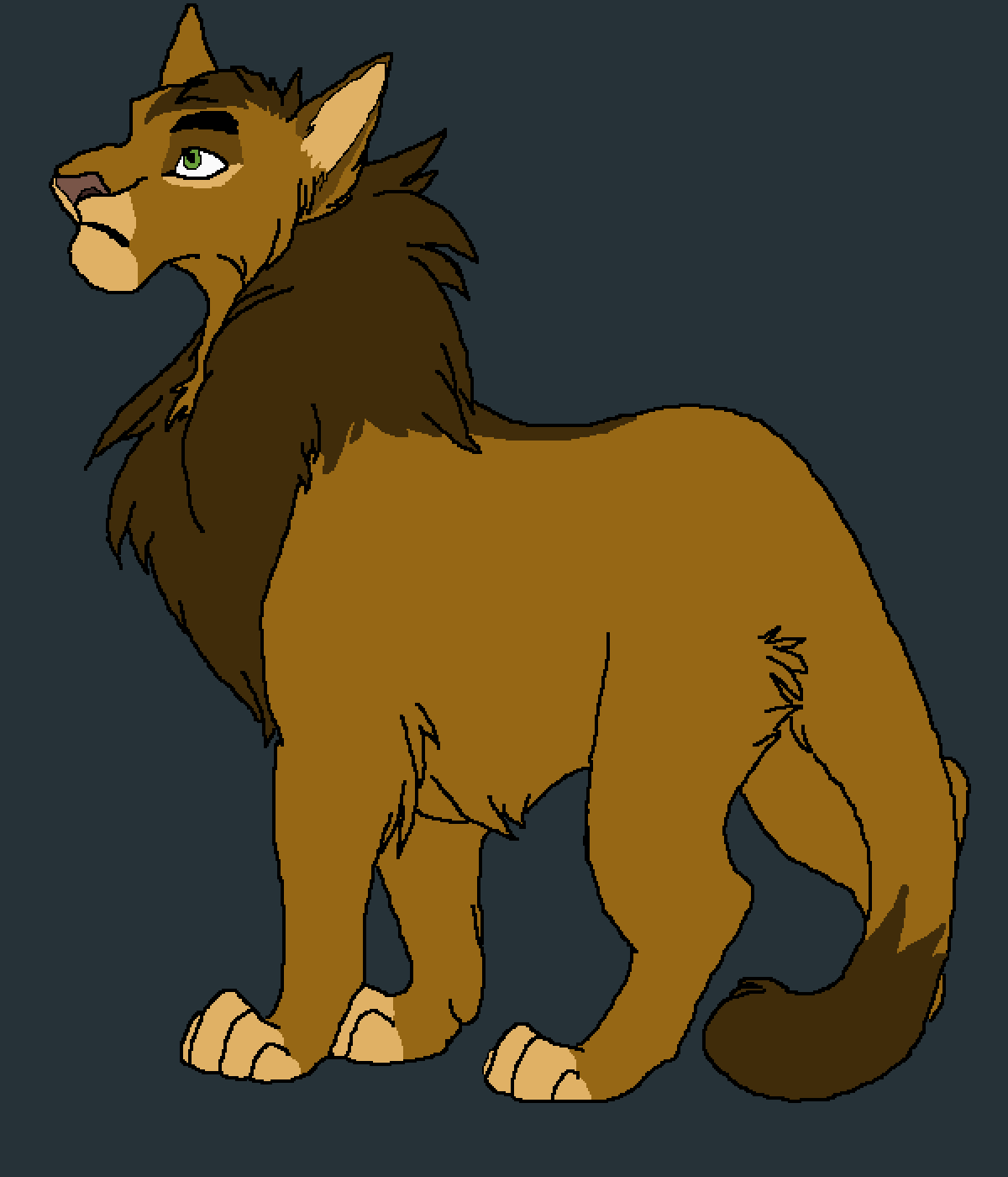 Pixilart - LionHeart by Sashapup87