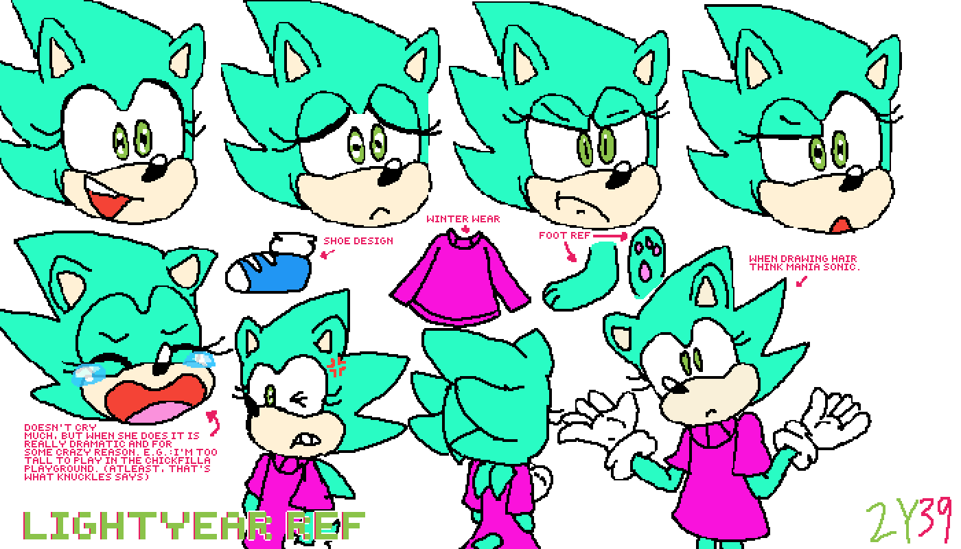 Pixilart - LightYear Reference Sheet by LightYear39