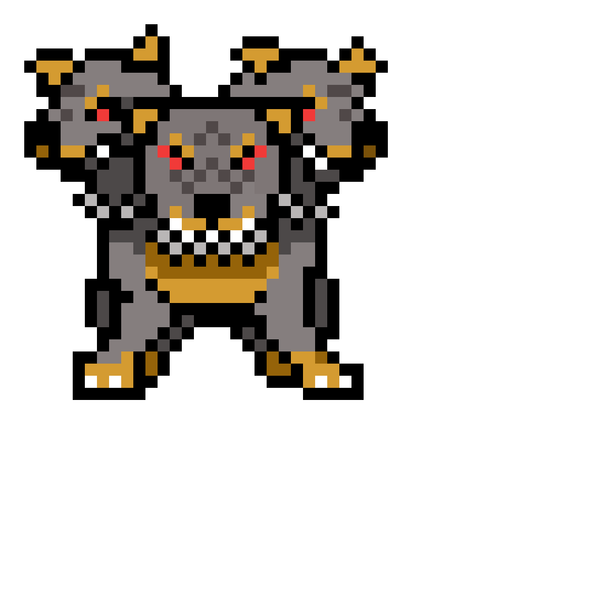 Pixilart - Cerberus by Uoio