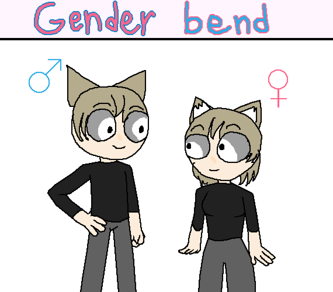 Pixilart - Gender Bend by xxBarelySkylarx