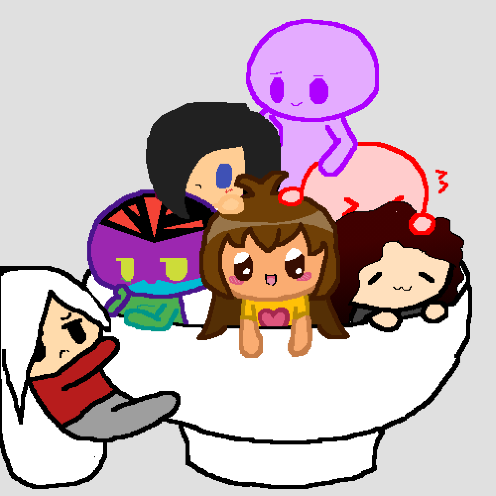 Pixilart - Bowl Of Chibis by Amongus672