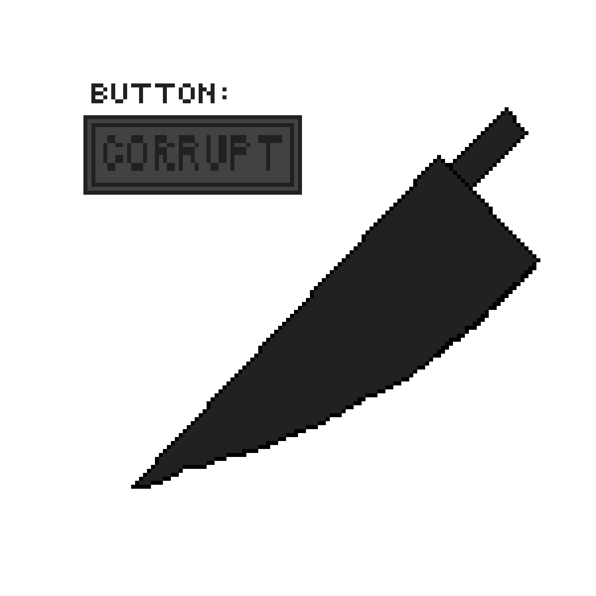 Pixilart - Corruption Blade by Exo-Arts