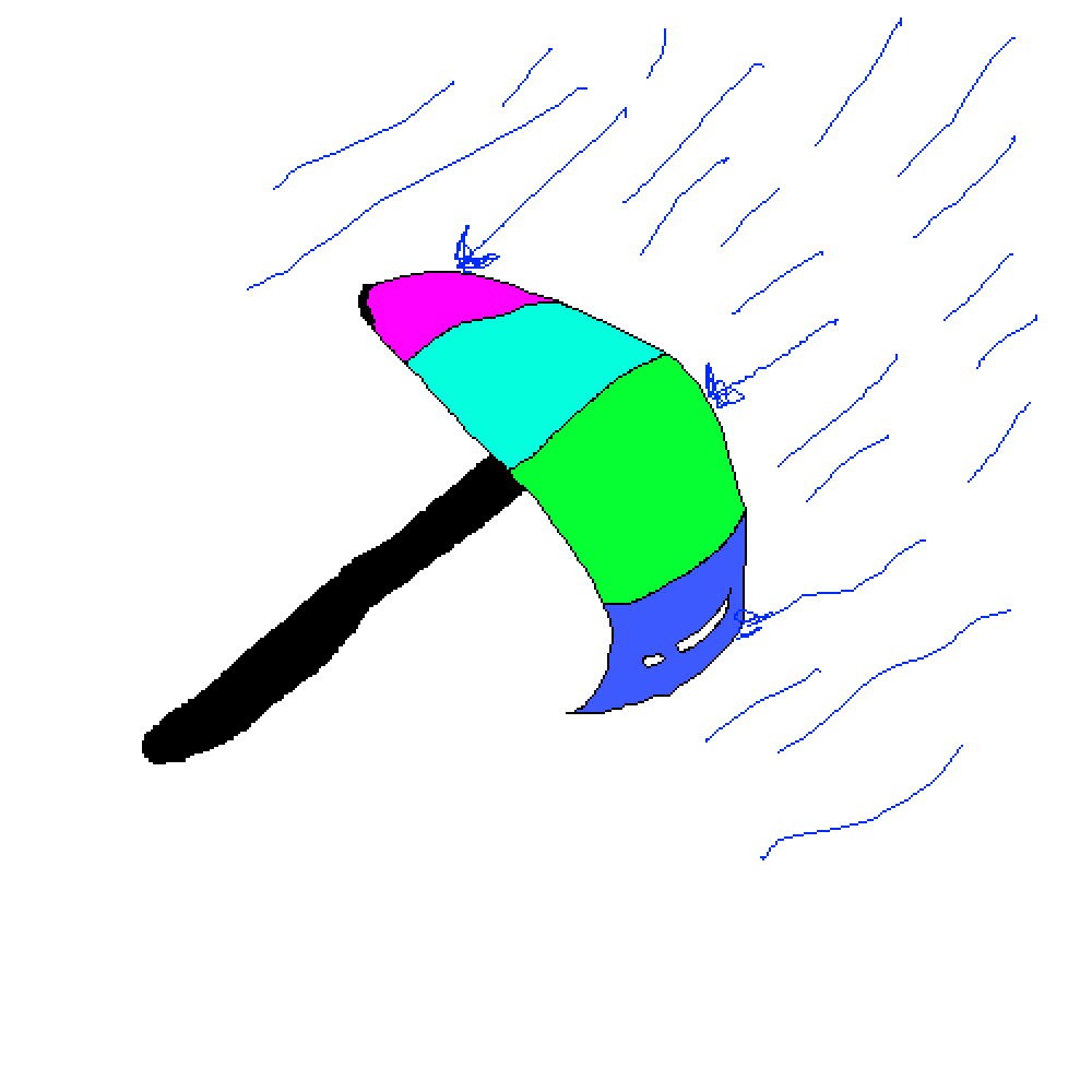 Pixilart - A plastic umbrella by Jarod-Allen