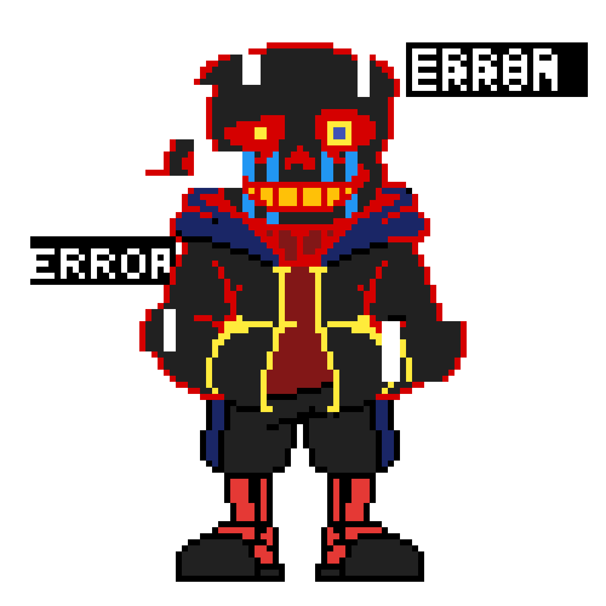 Pixilart - Error sans by Sillysalmon57