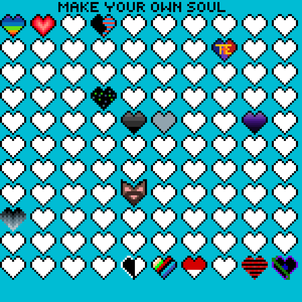Editing Make your own soul - Free online pixel art drawing tool - Pixilart