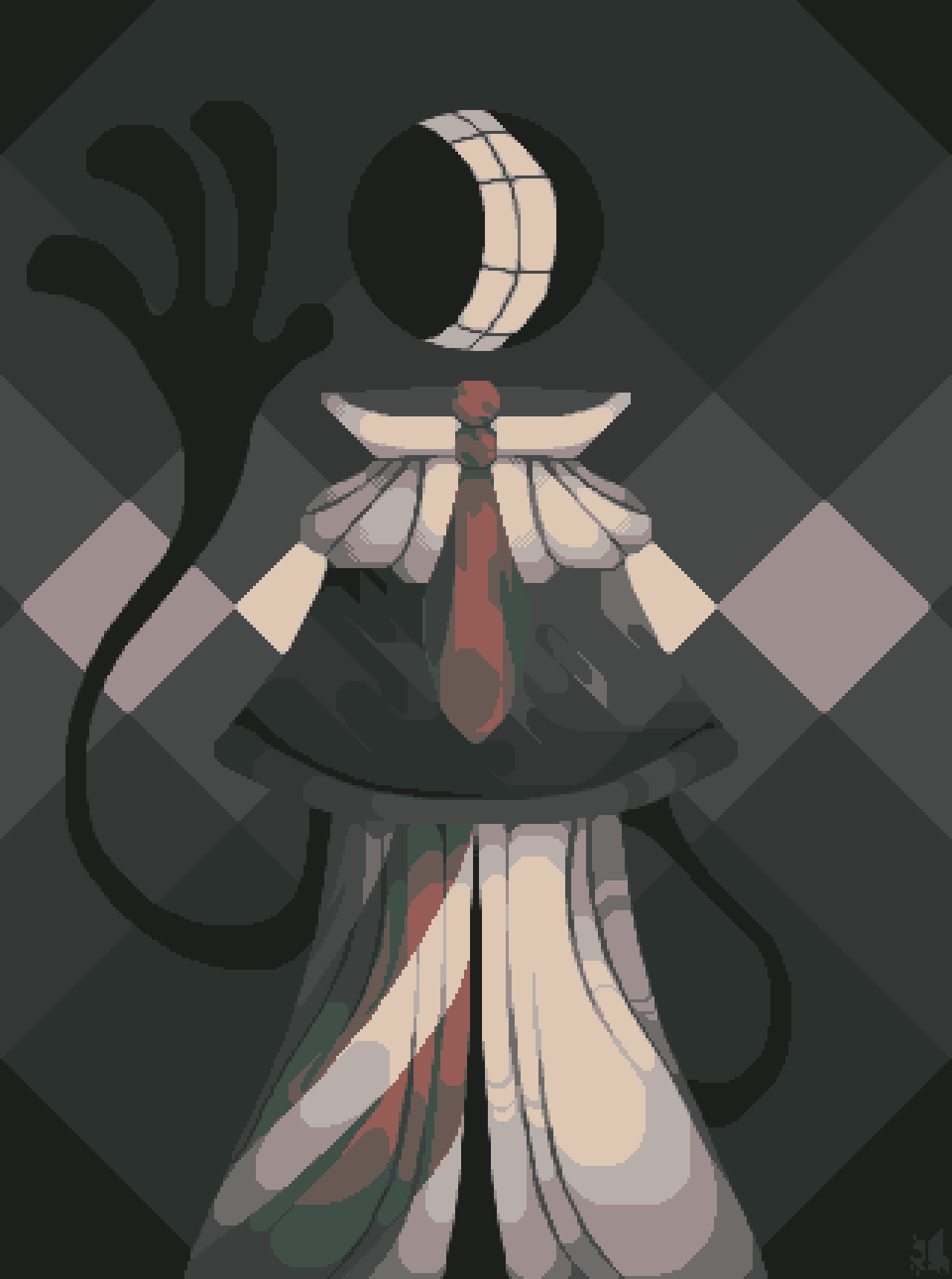 Pixilart - Crooked Grin by SummersCalamity