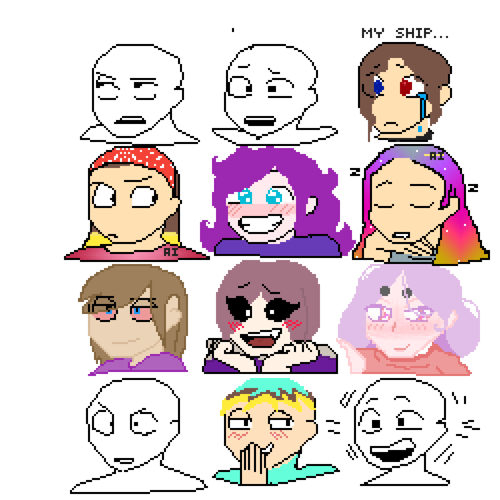 Pixilart - (base)Expressions by ALovelyVillan