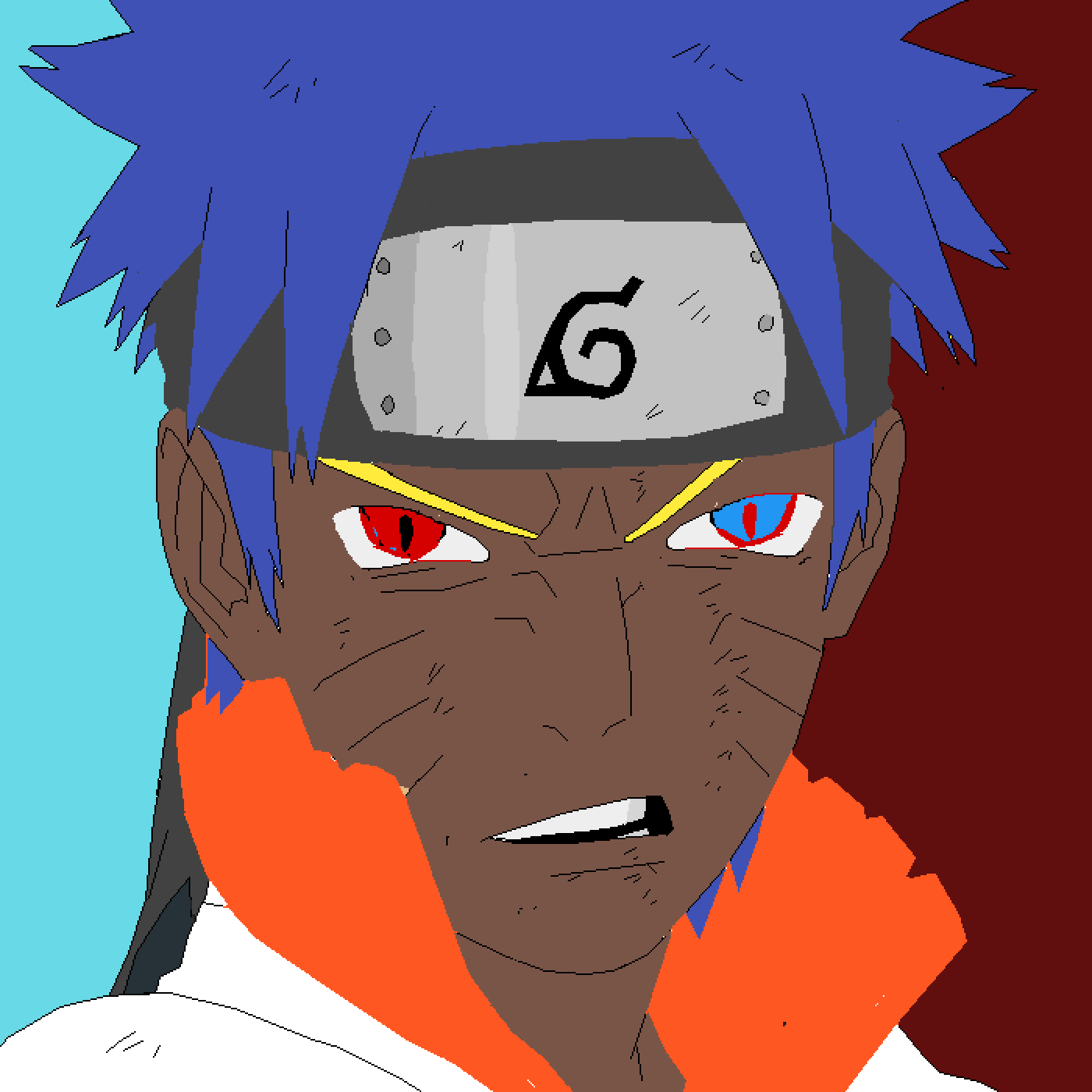 Pixilart - Hood naruto by AgentSnipe