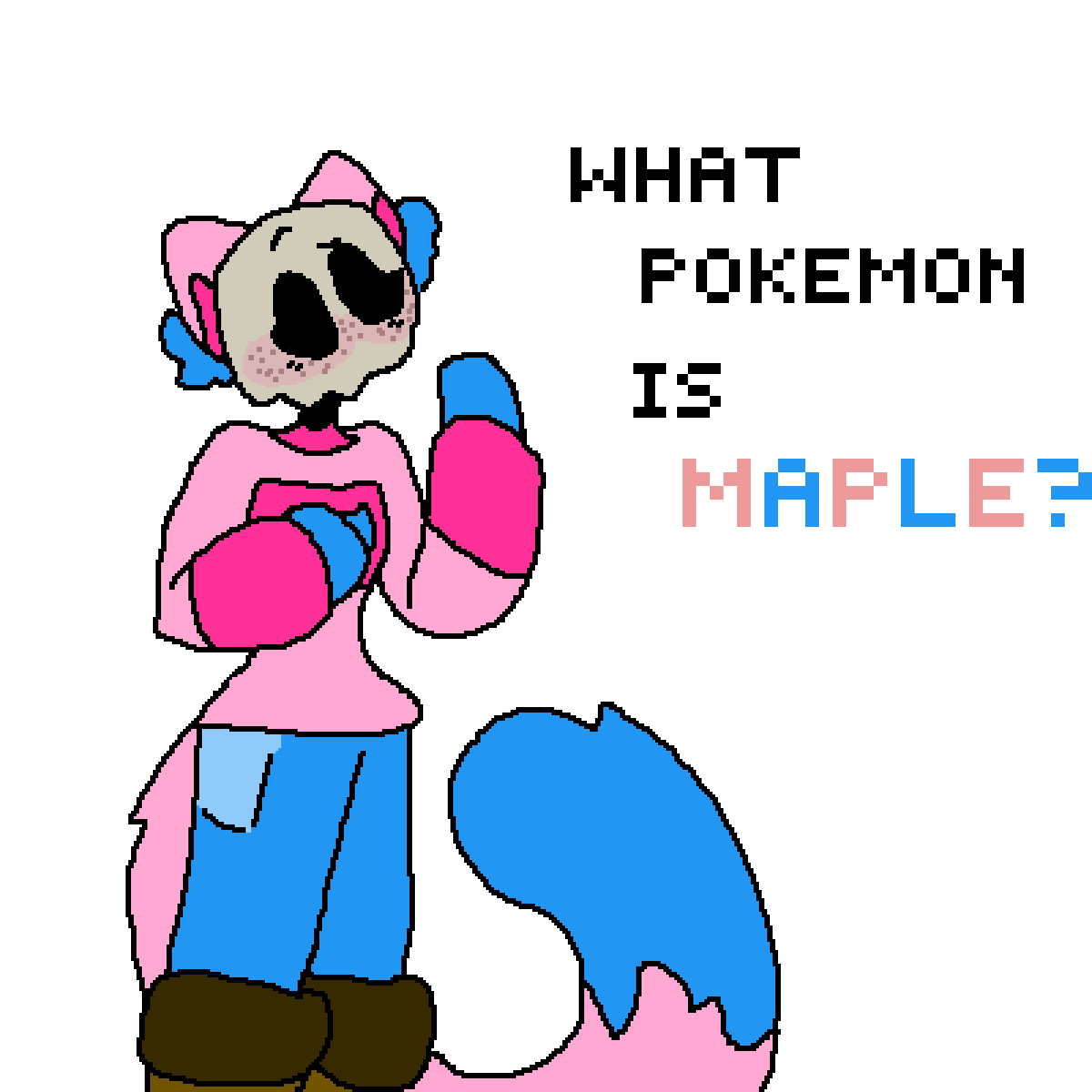 Pixilart - Pokemon Maple by CupOfMapleSyrup
