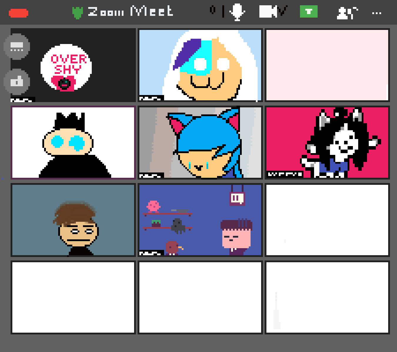 Pixilart - why am i here zoom bomb by the-bottleosauc