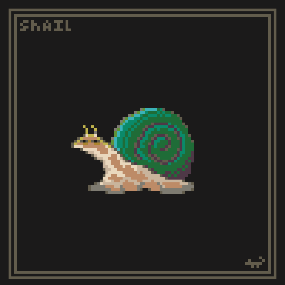 Pixilart - Snail by Cheddarran