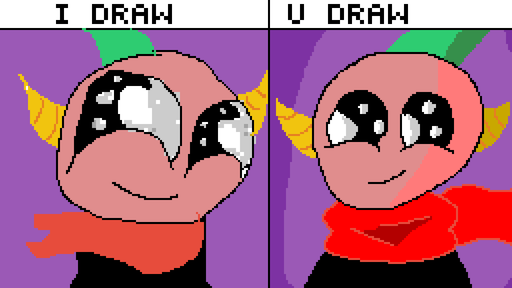 Editing @Juliano's Oc i draw you draw - Free online pixel art drawing ...