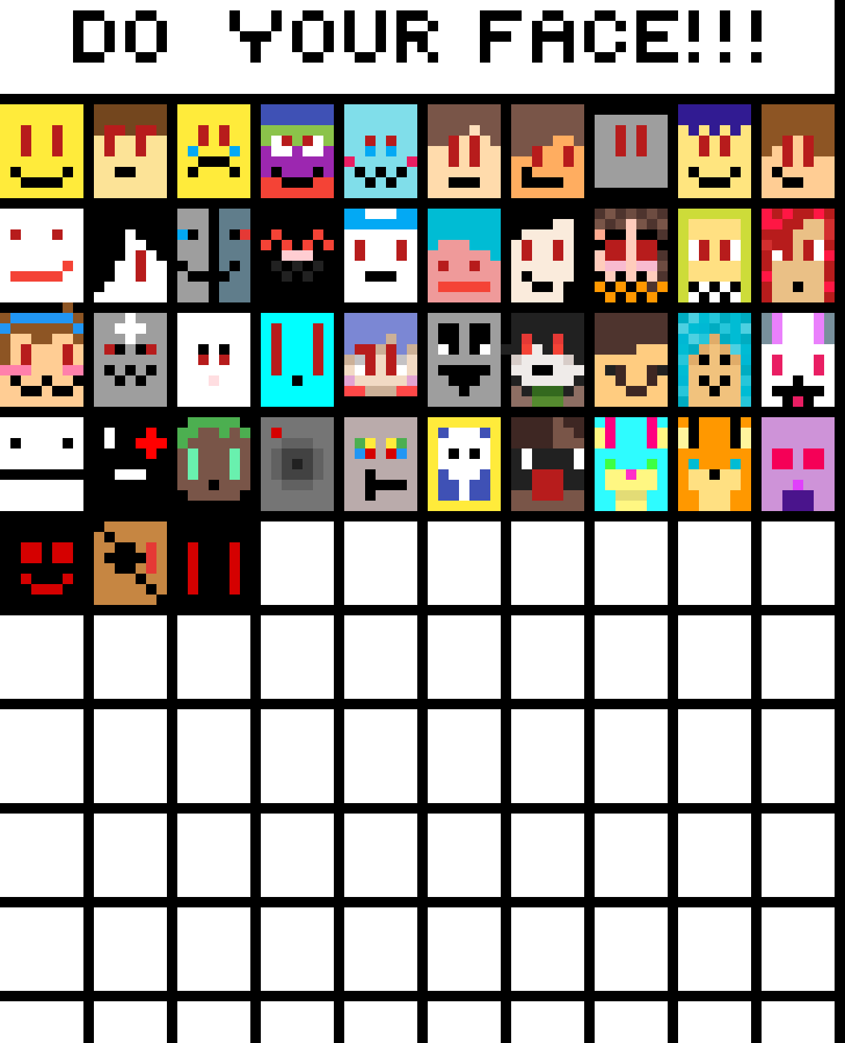 Editing um ok - Free online pixel art drawing tool - Pixilart