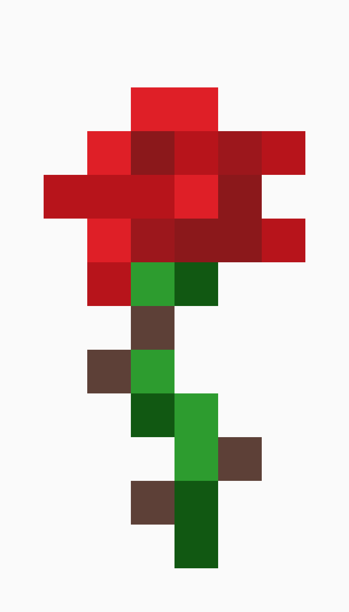 Pixilart - Minecraft Flower 1 by TheFishStix