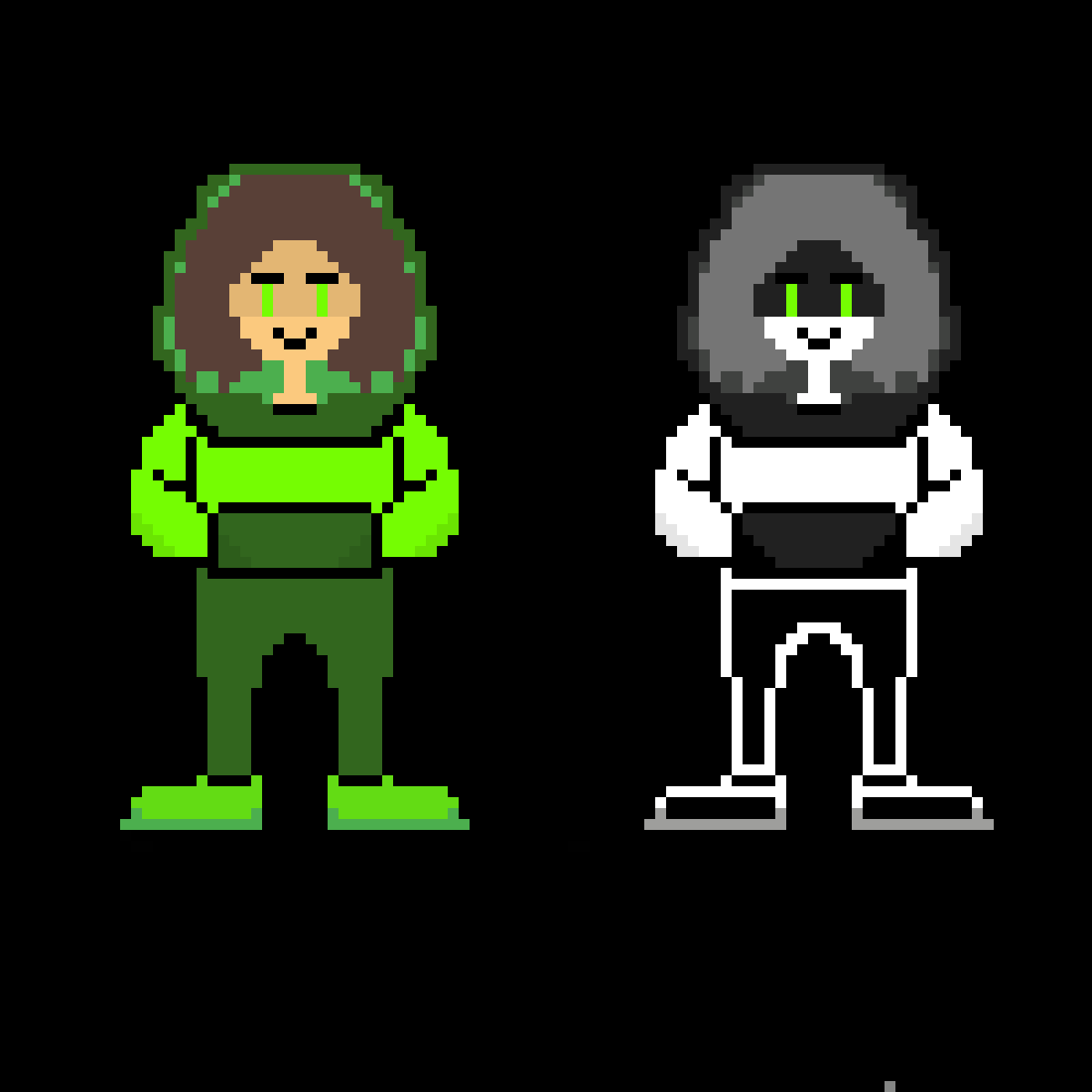 Pixilart - 0gamer p1 idle animation by 0gamer2000