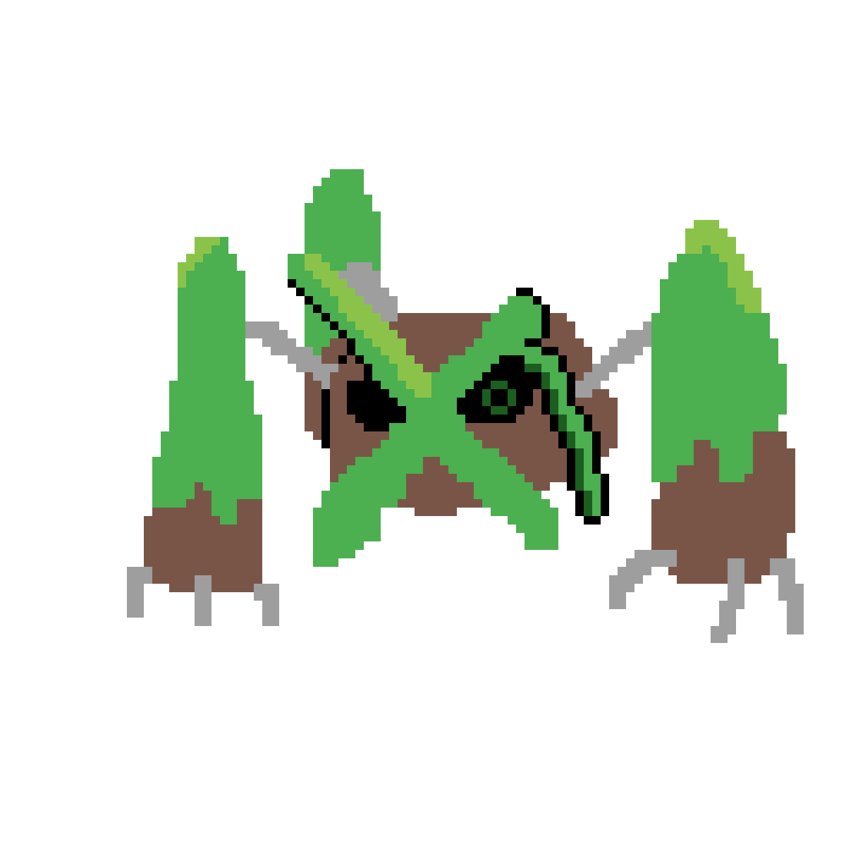 Pixilart - Delta Metagross (Ruin) by Anonymous