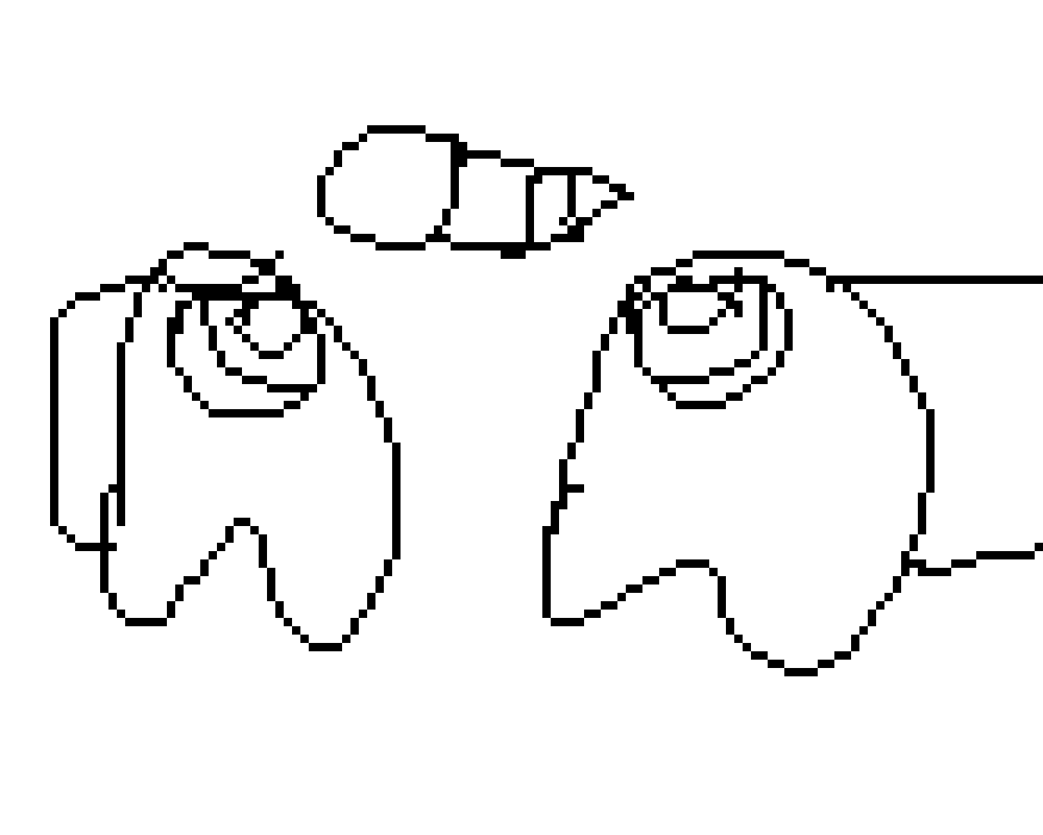 Pixilart - Among us imposter base by Sonic-the-blue