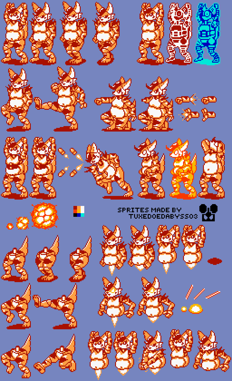 Pixilart - Ultra43 sprite sheet by Tuxedoedabyss03