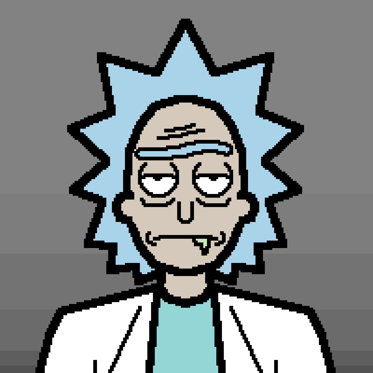 Pixilart - Rick Sanchez by pixelink