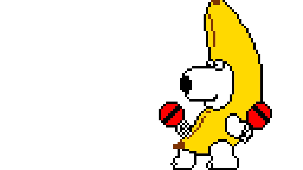 Family Guy Minecraft Pixel Art