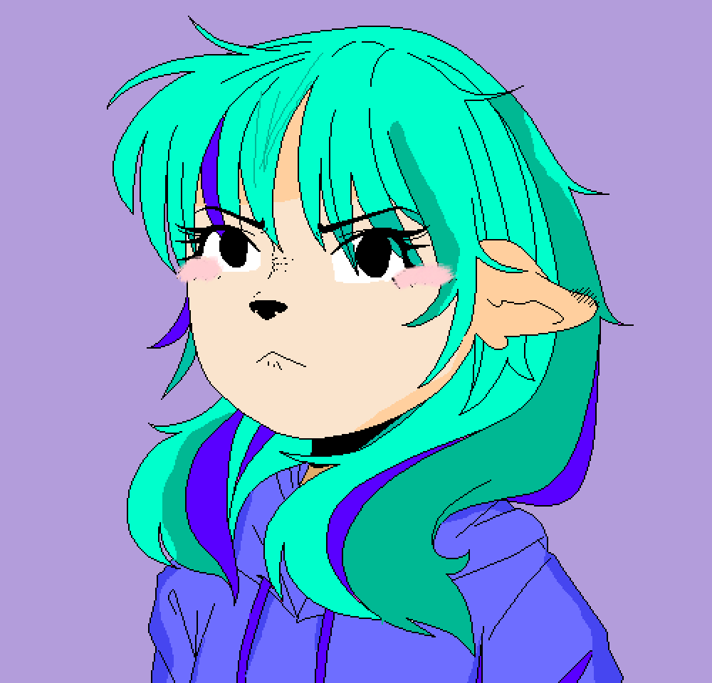Editing Little mad elf - Free online pixel art drawing tool - Pixilart