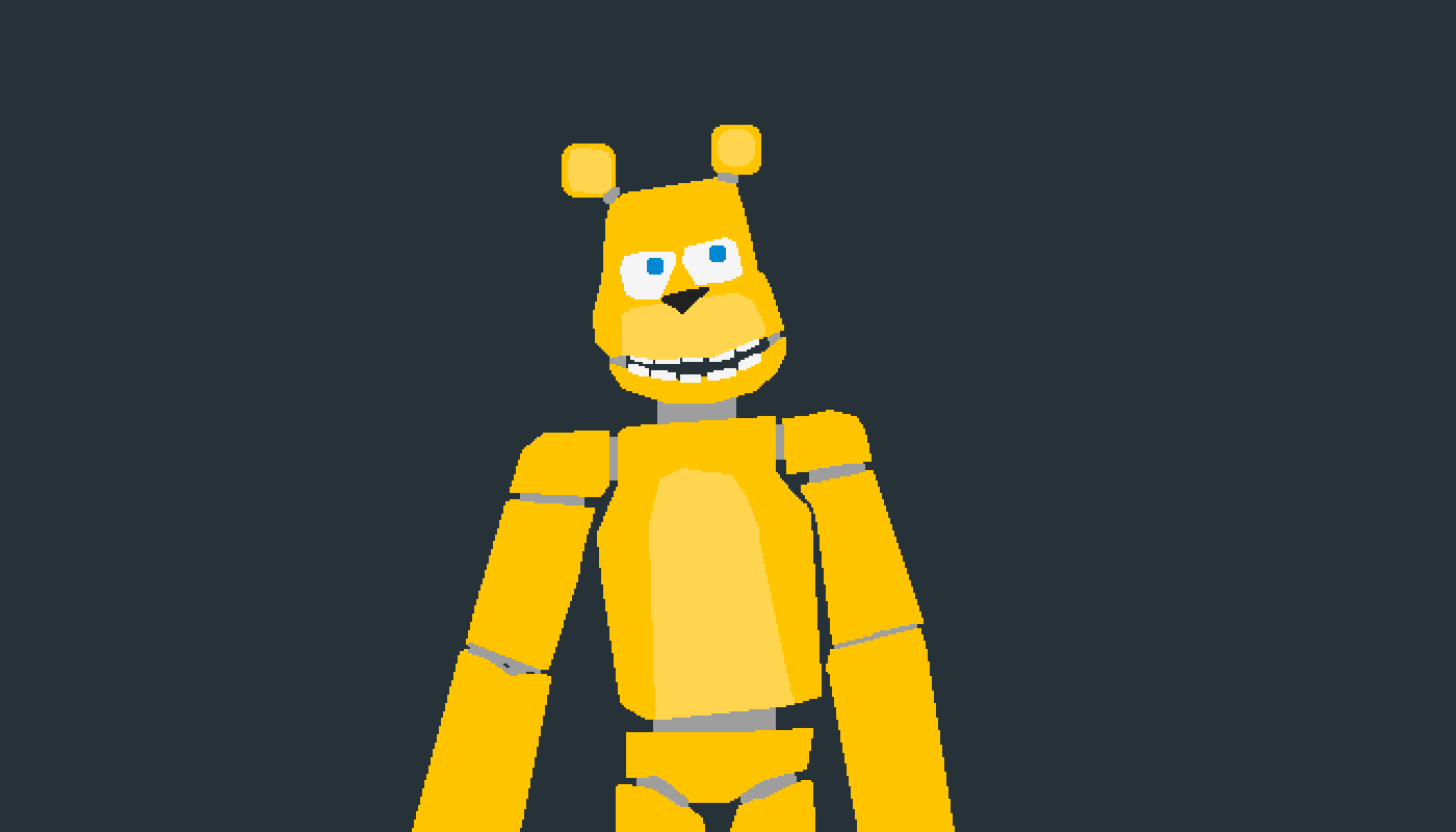 Pixilart - fredbear by Angry-Boi