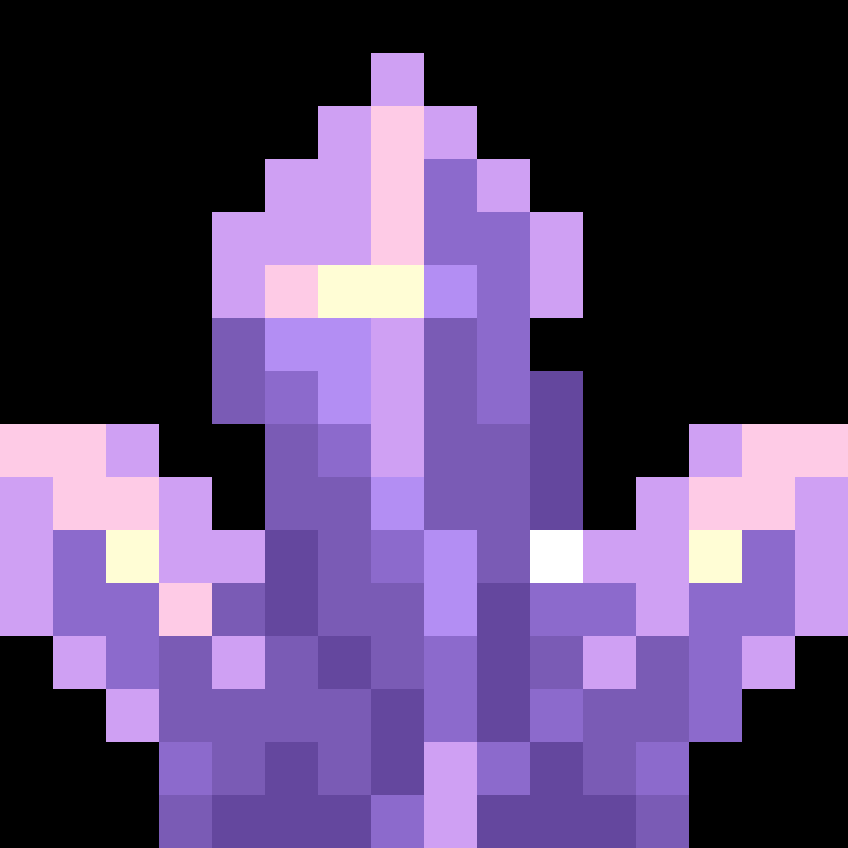 Pixilart - Amethyst Cluster by le-minh-duc