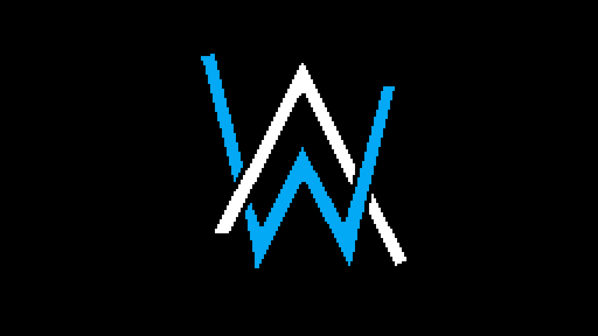 Pixilart - Alan Walker logo by RedBeanTheFox